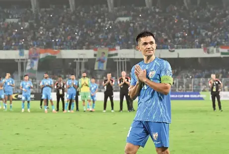 Chhetri’s relentless pursuit to elevate India’s standard - PressReader