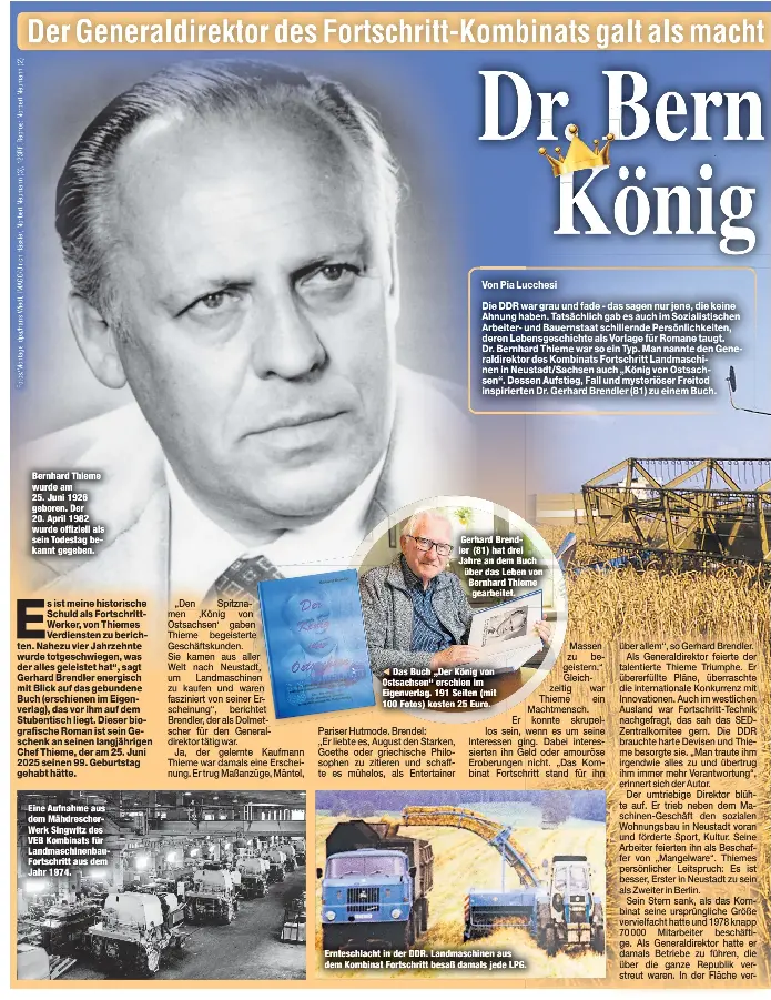 Dr. Bern König Hard Thieme - von Ostsachsen - PressReader