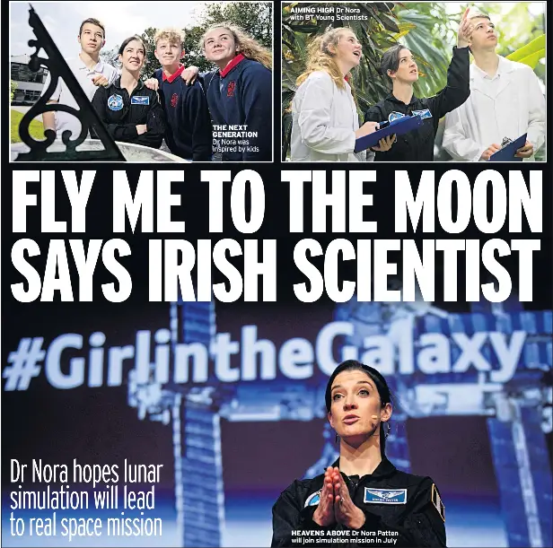 FLY ME TO THE MOON SAYS IRISH SCIENTIST - PressReader