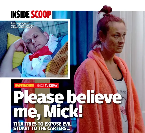 Tina warns Mick about Stuart - PressReader