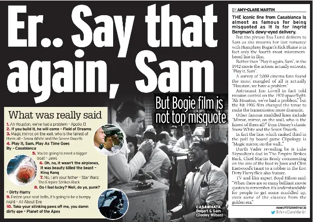 Er.. Say that again, Sam - PressReader