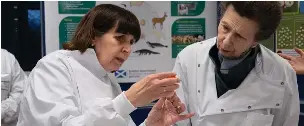 HRH The Princess Royal visits Moredun Research Institute - PressReader