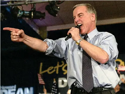 The scream that deflated Dean - PressReader