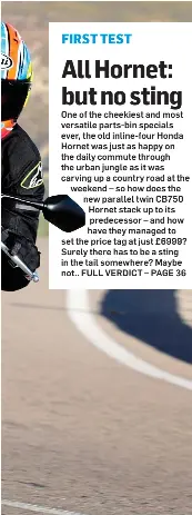 All Hornet: but no sting - PressReader