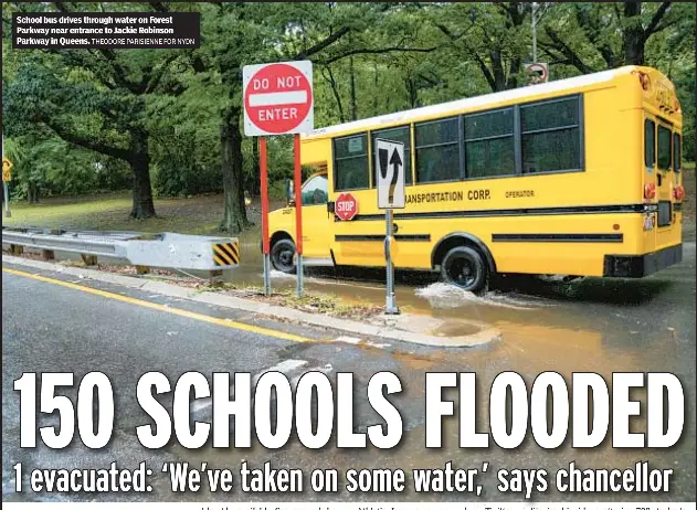 150 SCHOOLS FLOODED - PressReader
