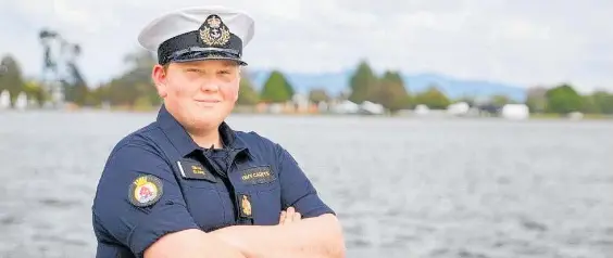 Hamilton cadet wins top honour for leadership - PressReader