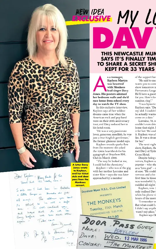 MY LOVE AFFAIR WITH DAVY JONES - PressReader