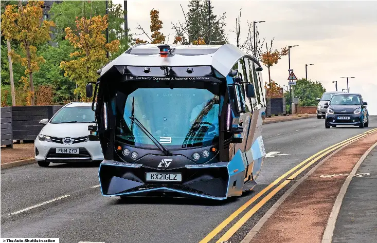 Funds for driverless bus trial as city aims to be ‘UK’s smartest ...