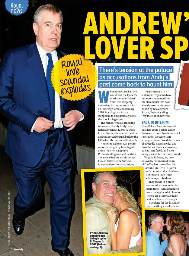 ANDREW’’S AUSSIE LOVER SPEAKS OUT - PressReader