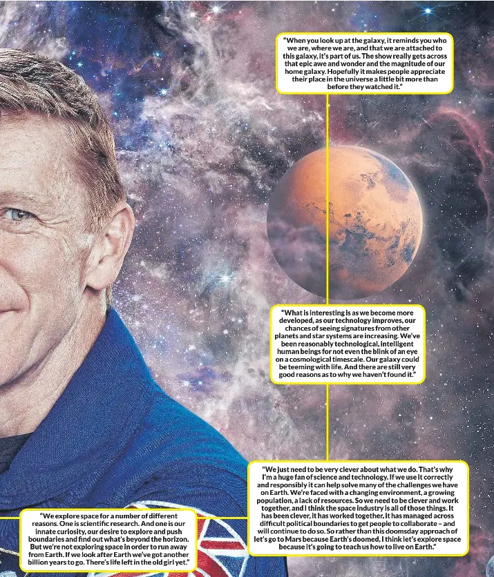 ‘If we look after Earth we’ve got another billion years to go ...