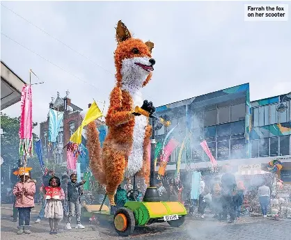 Say Hi! to Farrah the fox and all of her puppet pals - PressReader