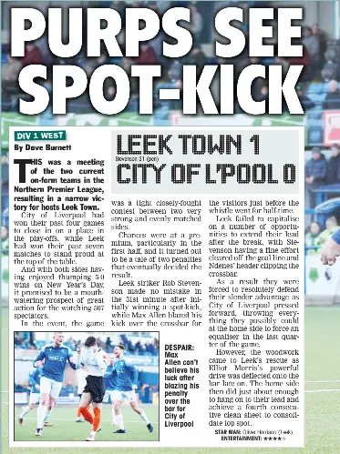 PURPS SEE BLUE AFTER SPOT-KICK OUTCOMES - PressReader