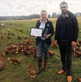 ‘Inspiratio­nal young person’ award for farmer Claire - PressReader