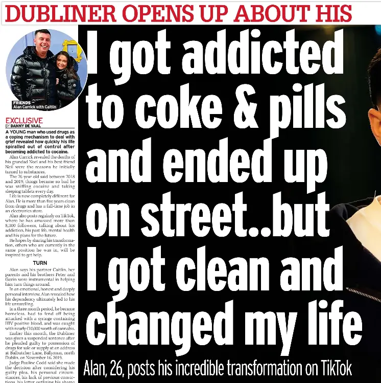 I got addicted to coke & pills and ended up on street..but I got clean and changed my life ...