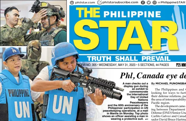 Phl, Canada eye deeper defense ties - PressReader