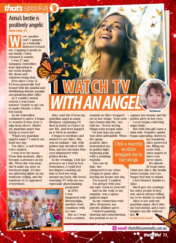 I WATCH TV WITH AN ANGEL - PressReader