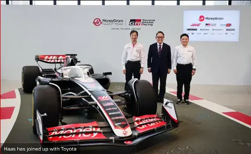 HAAS REACHES TECHNICAL ALLIANCE WITH TOYOTA - PressReader
