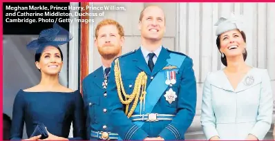 AOTEAROA BRINGS THE ROYAL FAB 4 BACK TOGETHER - PressReader