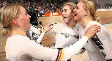 Glorious German track trio - PressReader