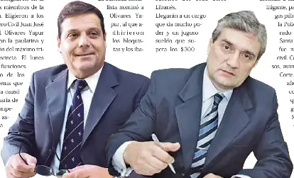 Victoria y Olivares Yapur, los nuevos ministros de la Corte - PressReader