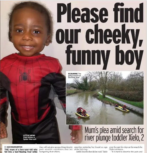 Please find our cheeky, funny boy - PressReader