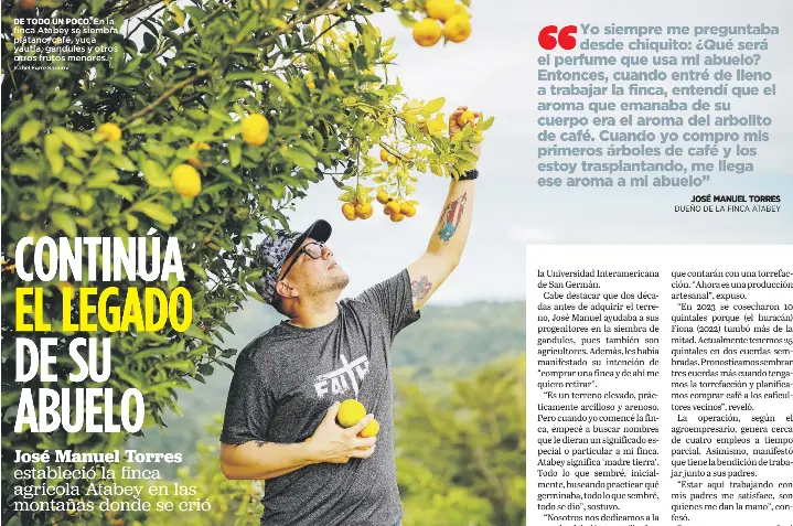 CONTINÚA EL LEGADO DE SU ABUELO - PressReader