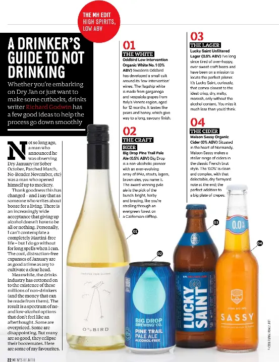 A DRINKER’S GUIDE TO NOT DRINKING - PressReader