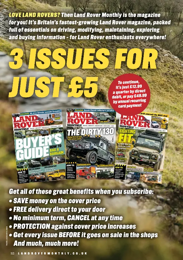 3 ISSUES FOR JUST £5 - PressReader