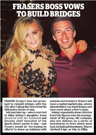 FRASERS BOSS VOWS TO BUILD BRIDGES - PressReader