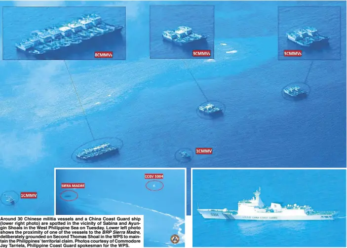 30 Chinese militia ships anchored in WPS - PressReader