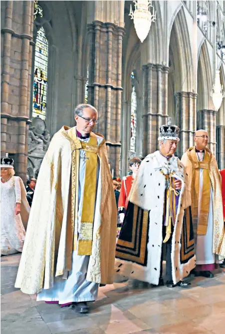 The service deftly proved the King’s power to unite ‘neighbours in ...