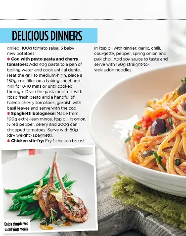 DELICIOUS DINNERS - PressReader