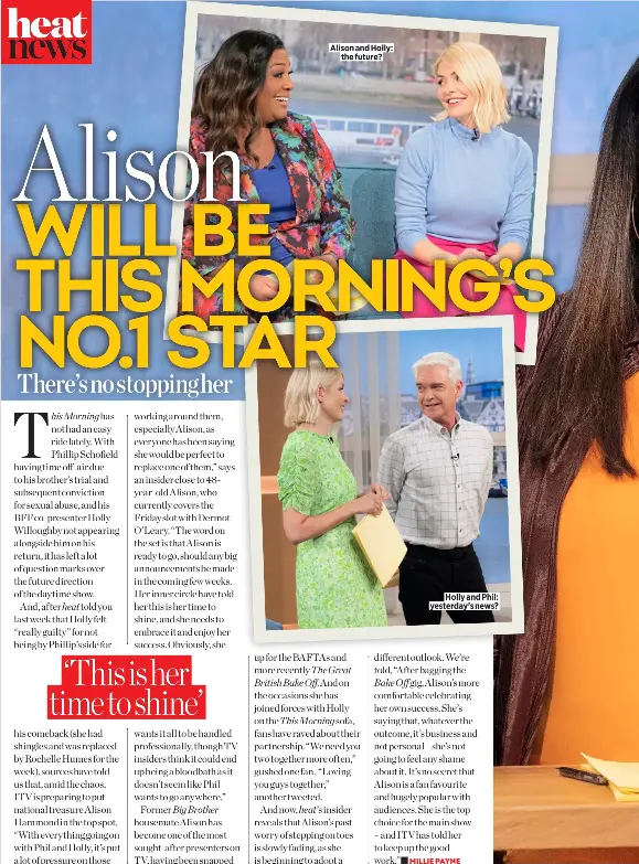 Alison Hammond looks set to take centre stage - PressReader