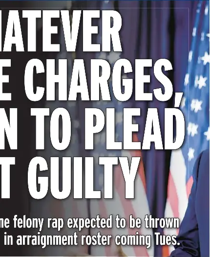 WHATEVER THE CHARGES, DON TO PLEAD NOT GUILTY - PressReader