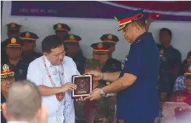 Officers get awards for keeping May 14 polls safe, peaceful - PressReader