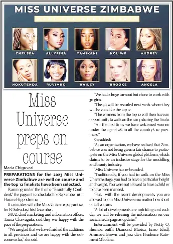 Miss Universe preps on course - PressReader