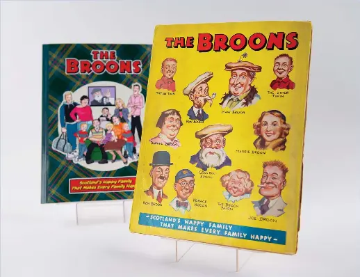 Happy family as collection of Broons annuals completed - PressReader