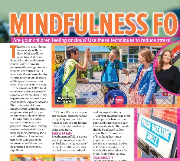 MINDFULNES­S FOR KIDS - PressReader