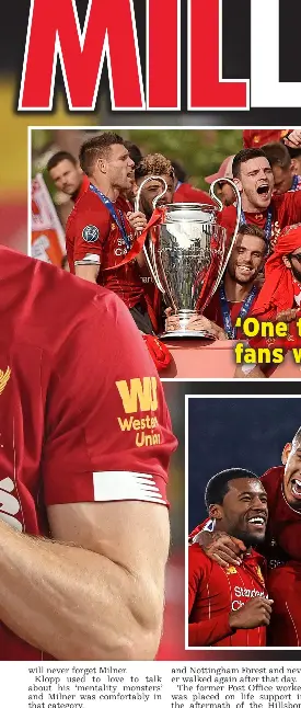 Million James will go down as one of anfield’s most magnificen­t 7s - PressReader