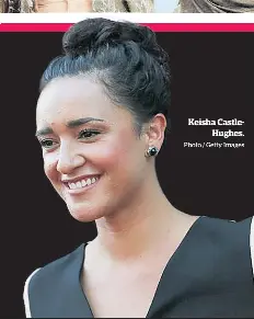 Green light for new KEISHA CASTLE-HUGHES show - PressReader
