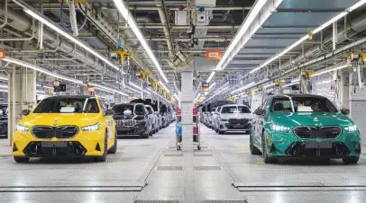 BMW Group: Start of production for high-performanc­e sedan - PressReader