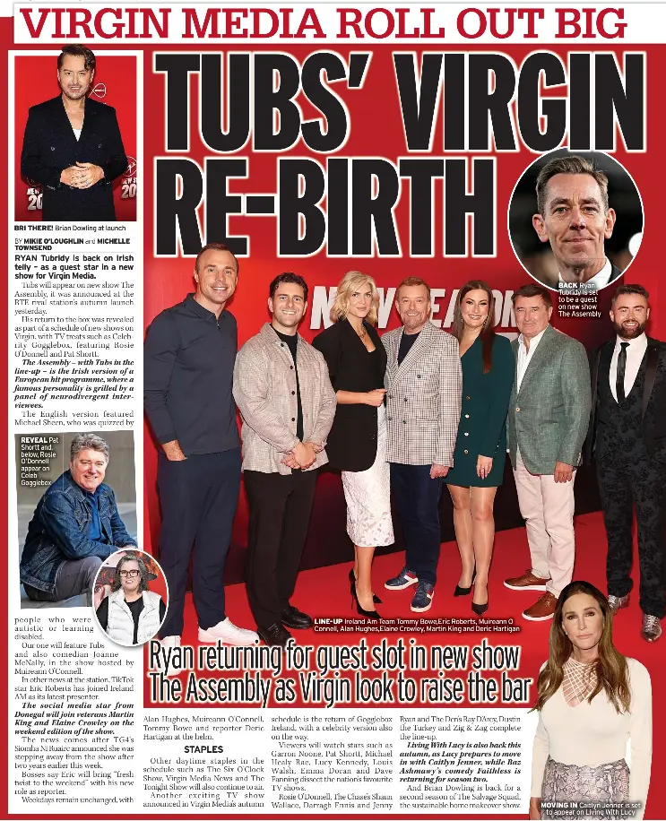 TUBS’ VIRGIN RE-BIRTH - PressReader