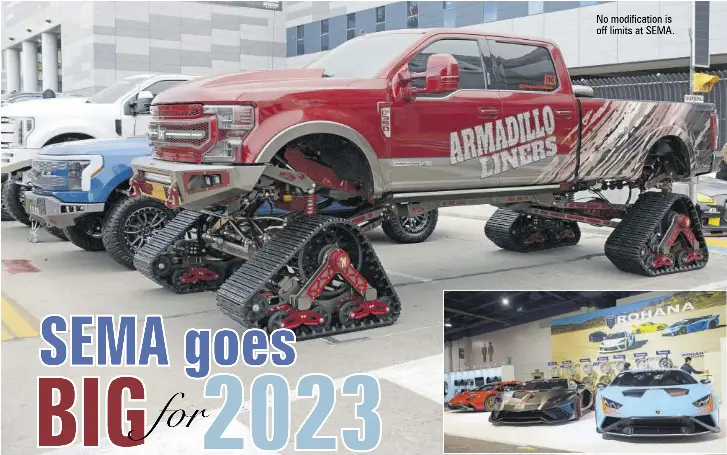 SEMA goes BIG for2023 - PressReader