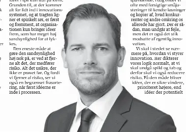 At spotte vinderne er at draebe innovation­en. Det har vi ikke råd til - PressReader