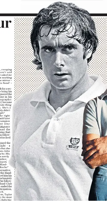 Wimbledon saviour who could have been James Bond - PressReader