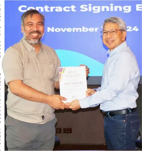 Globe joins PWD employers group - PressReader