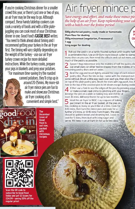 Air fryer mince pies - PressReader