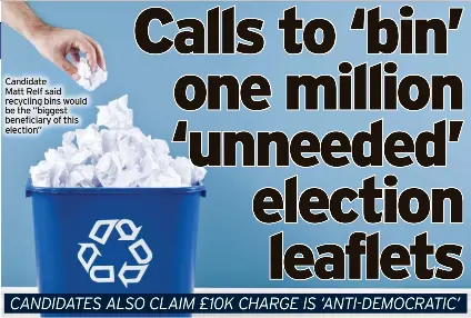 Calls to ‘bin’ one million ‘unneeded’ election leaflets - PressReader