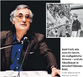 Axel Cortis Rückzugsor­t Arnsdorf zeigt Schau zum 30. Todestag - PressReader