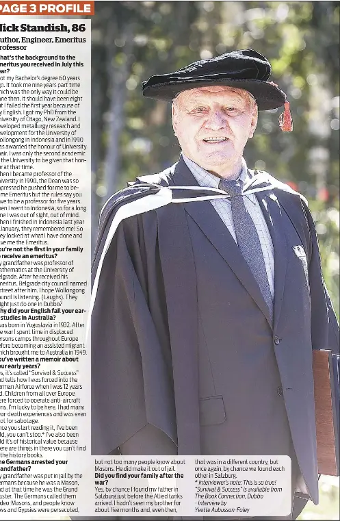 Nick Standish, 86 - PressReader